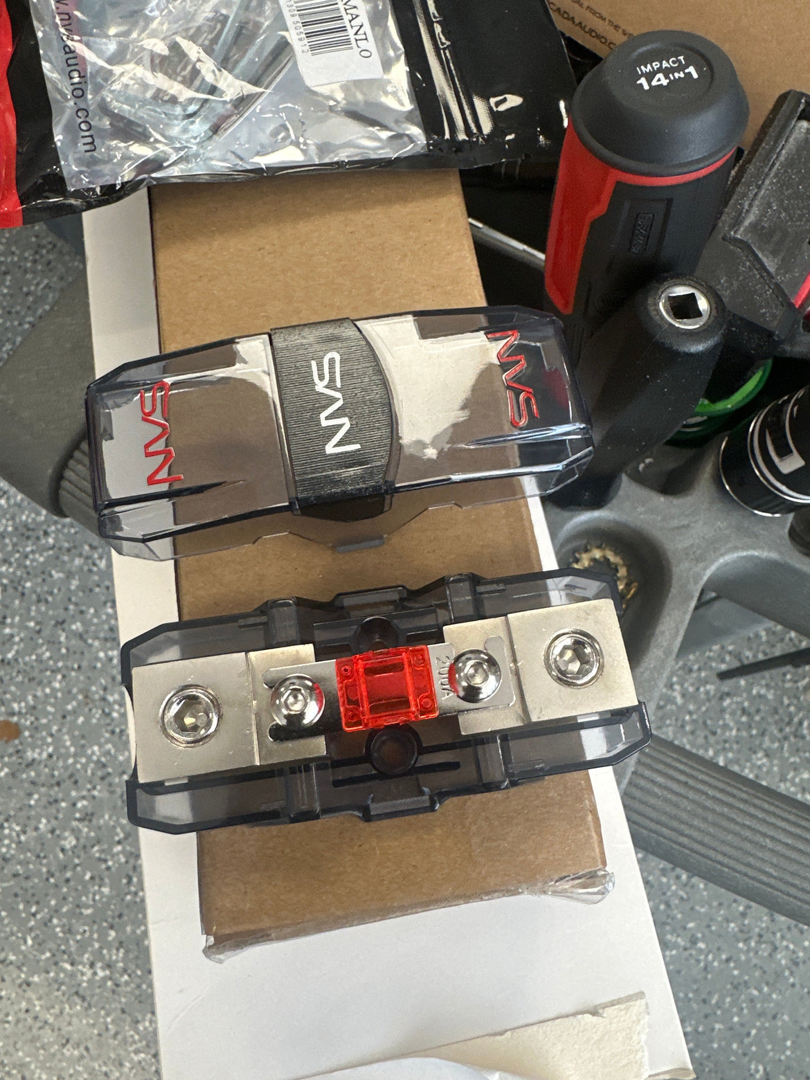 distribution blocks – Nvs Audio