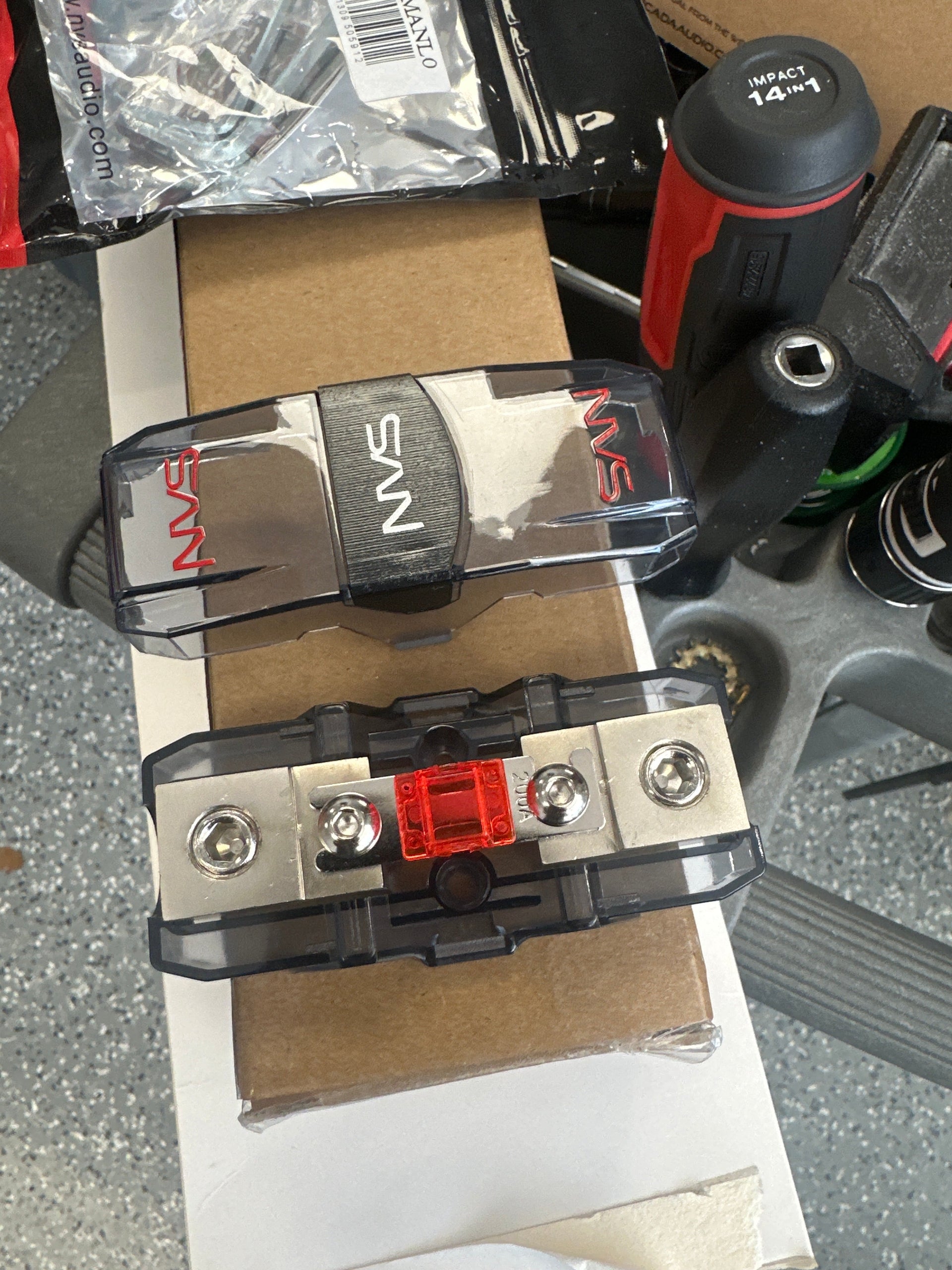 distribution blocks – Nvs Audio